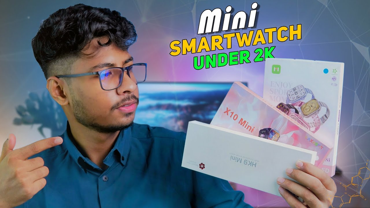 Mini Smartwatch Review | Hk9 Mini | X10 Mini| HW9 Mini | যাদের হাত চিকন ...