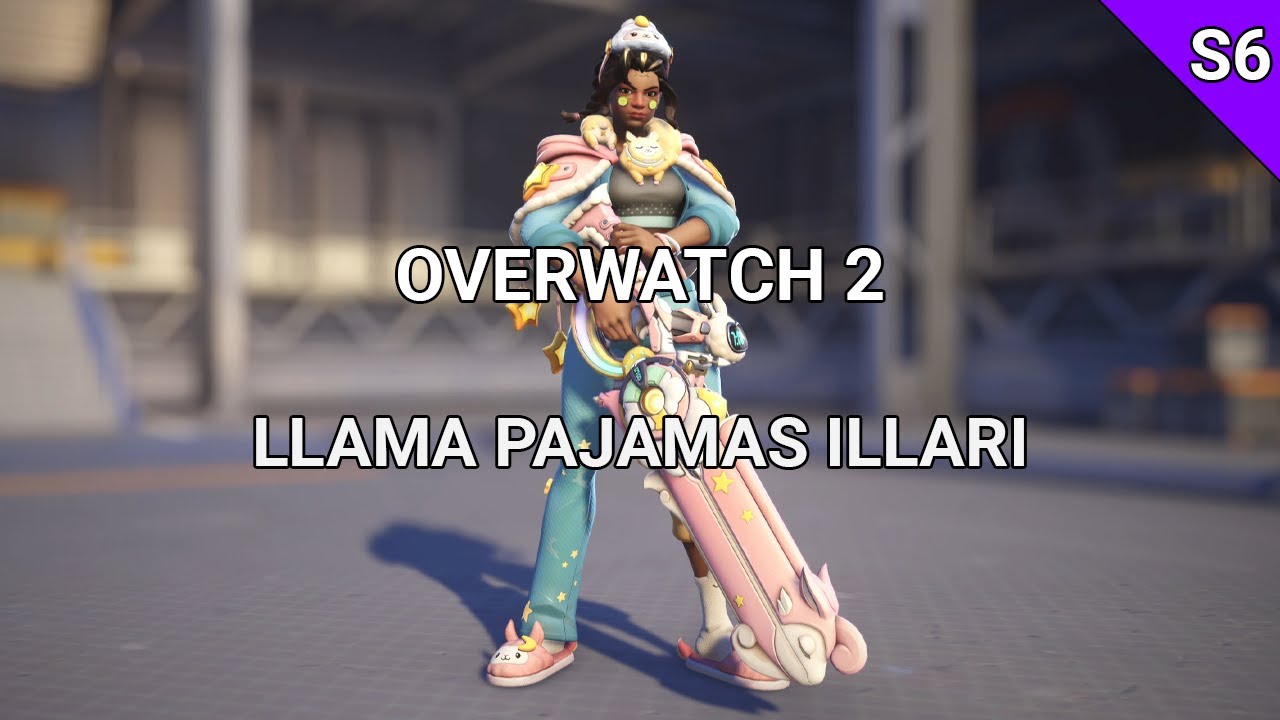 Overwatch 2 Llama Pajamas Illari Season 6 Legendary Battle Pass Skin ...