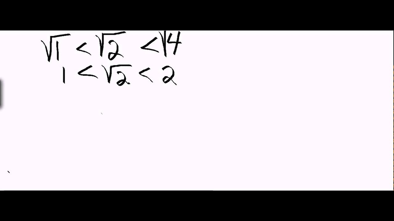 Square Root Of Imperfect Squares