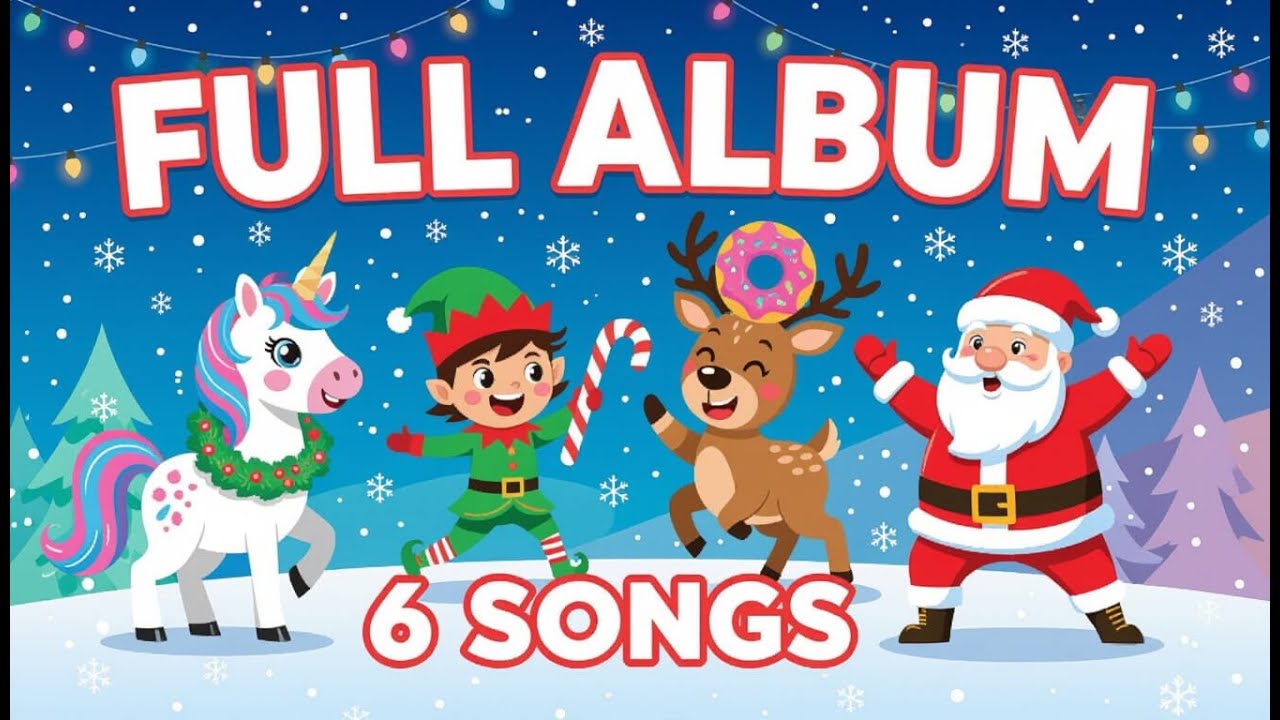 Kids Christmas Songs Album | Fun Holiday Music for Children - YouTube