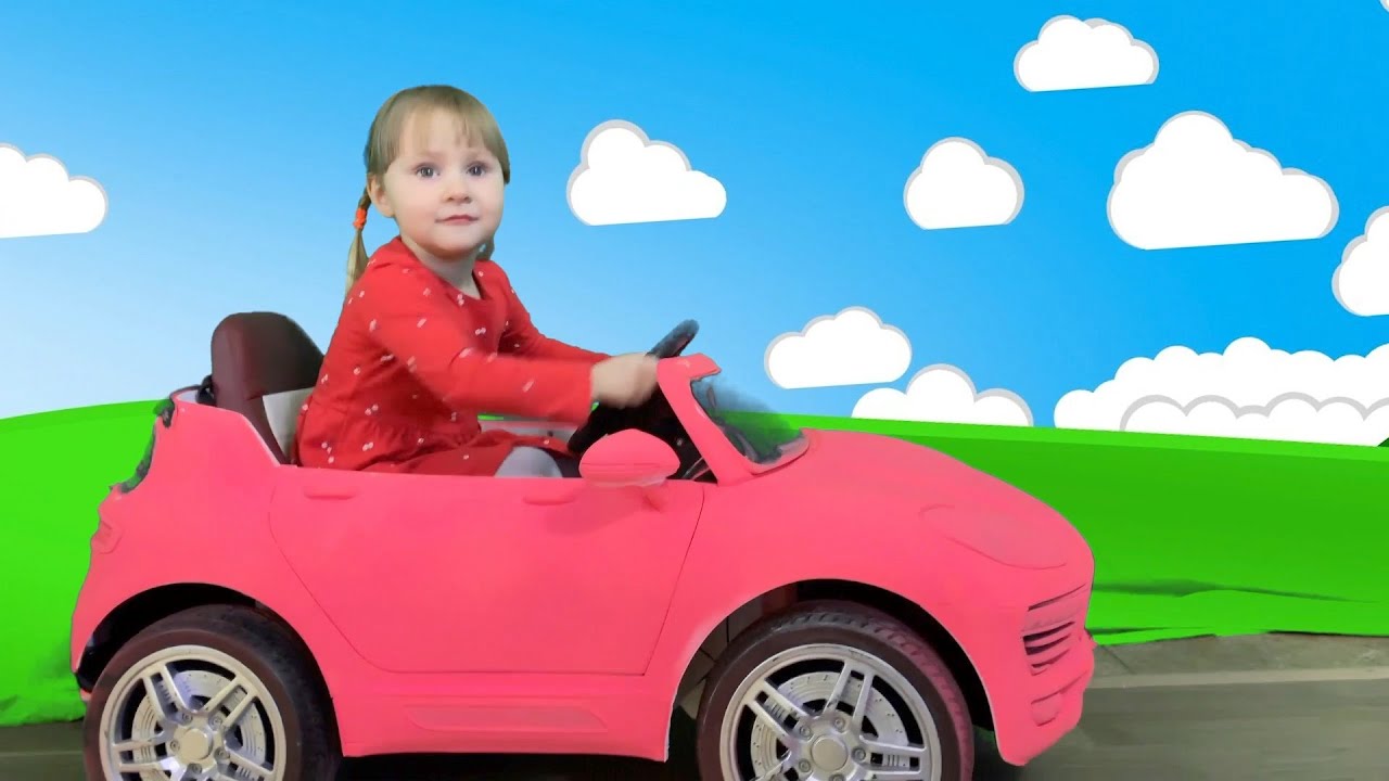 Diana and Lev pretend play with new toy cars - YouTube