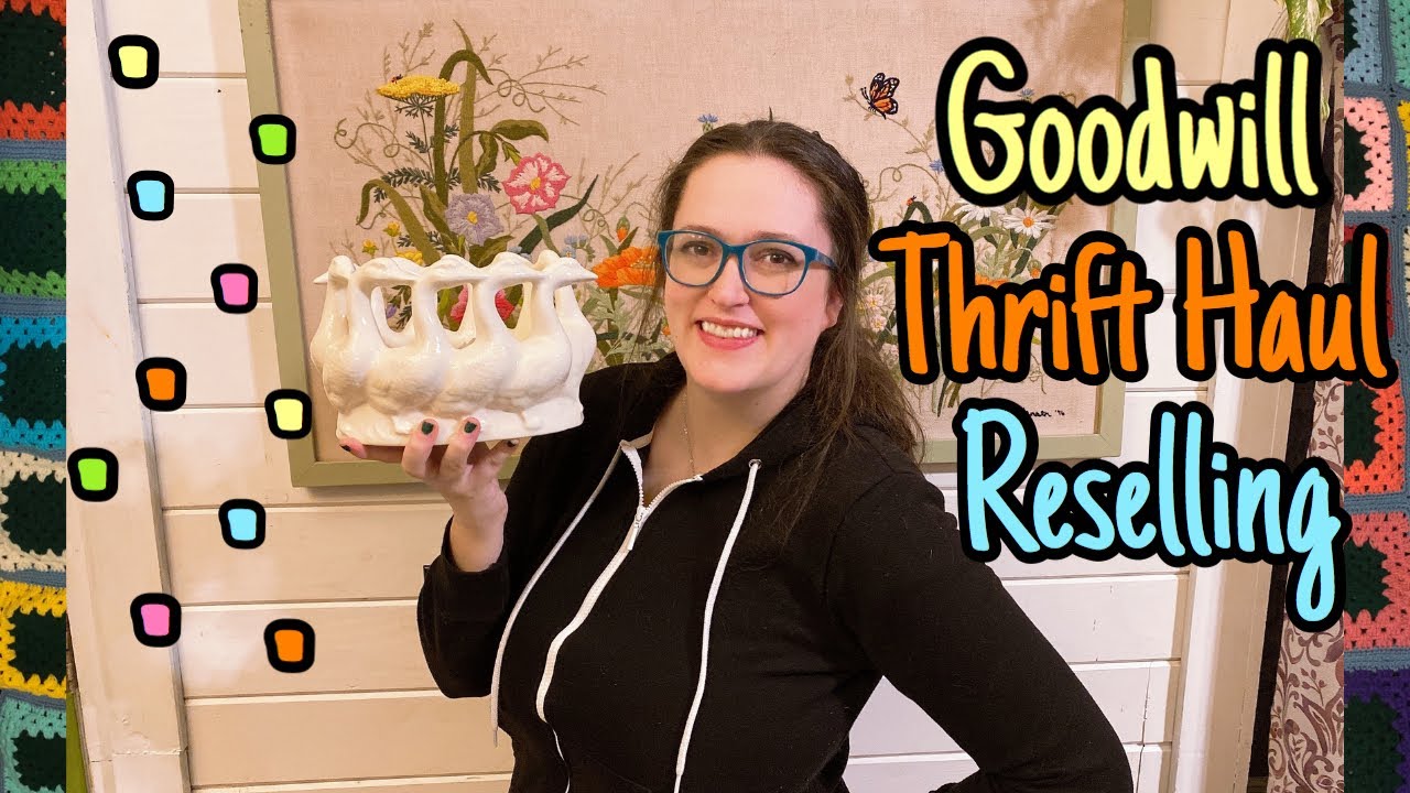 Goodwill Thrift Haul | What Did I Buy At Goodwill To Resell For Profit ...