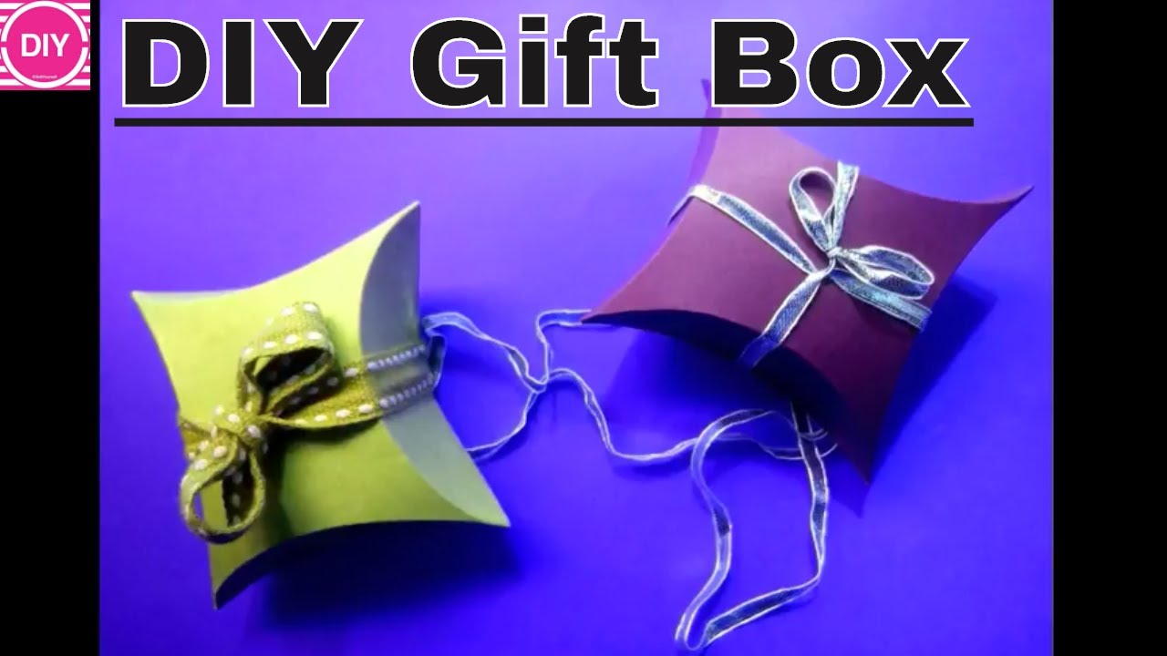 How to make a Gift Box. - YouTube