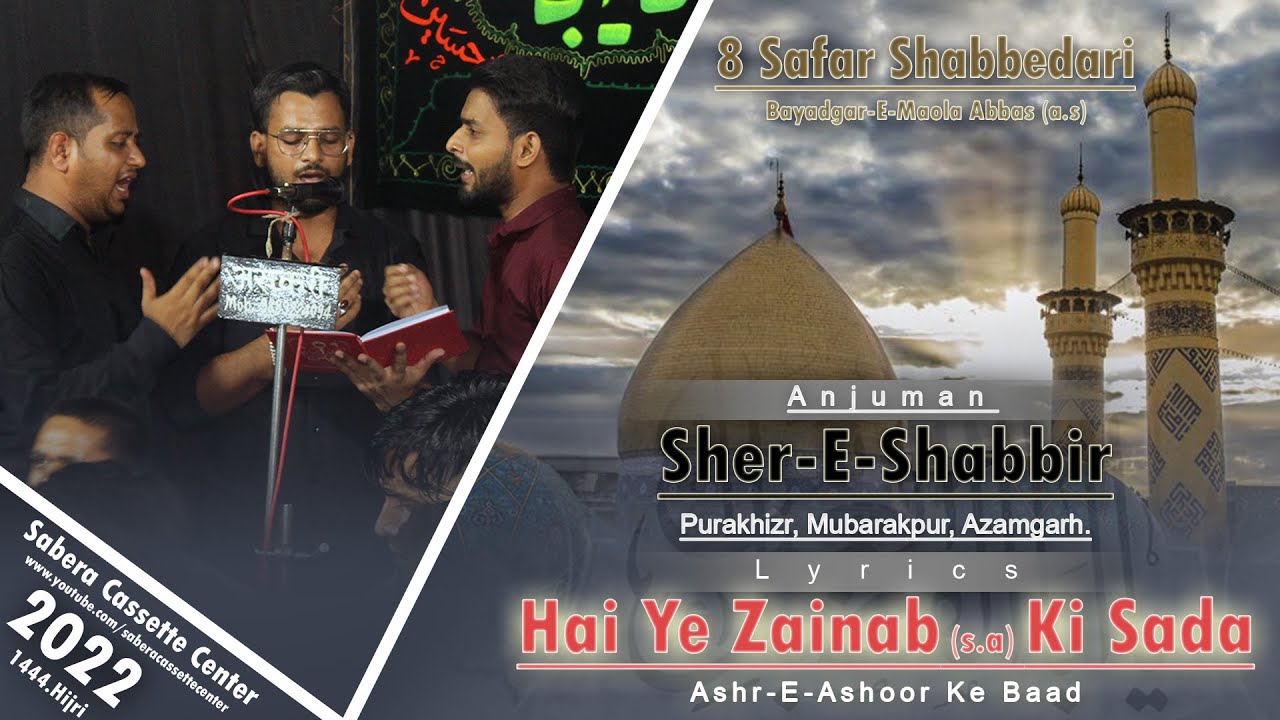 Sher-E-Shabbir !! Hai Ye Zainab (s.a) Ki Sada Ashr-E-Ashoor Ke Baad ...