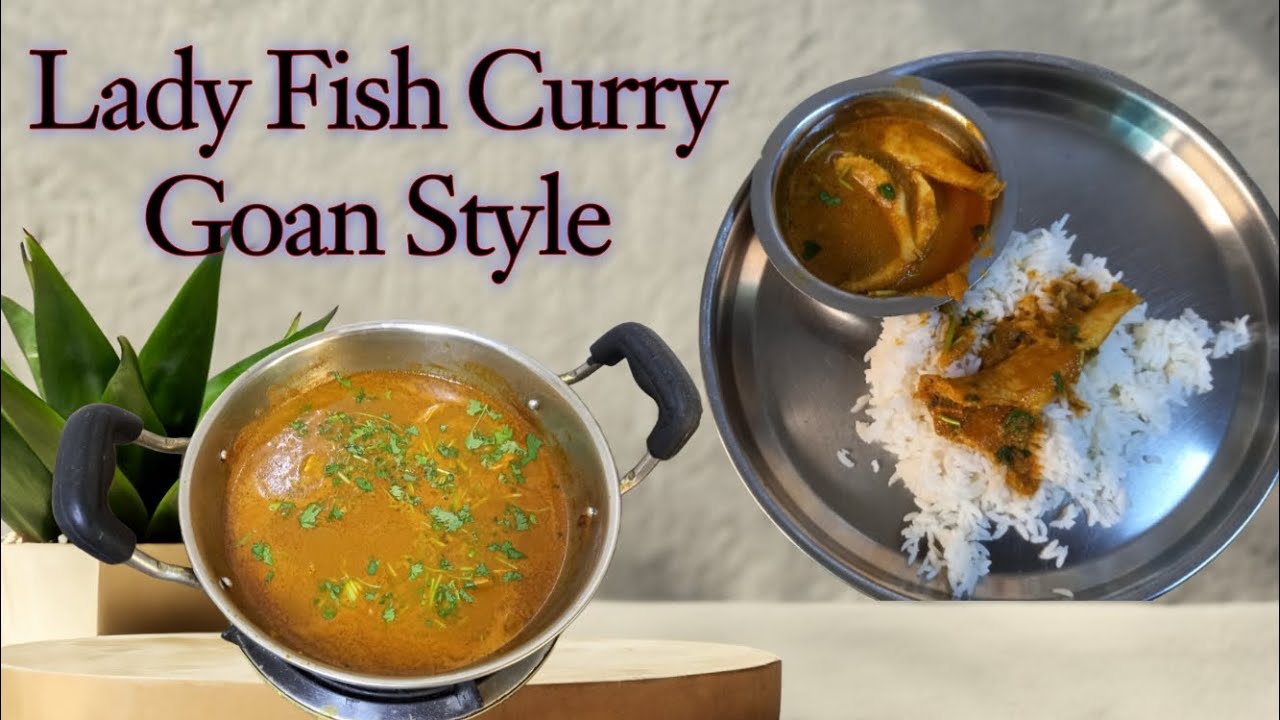 Lady Fish 🐟 Curry | Mudoshi Hooman | Goan Style | Konkan #fishcurry # ...