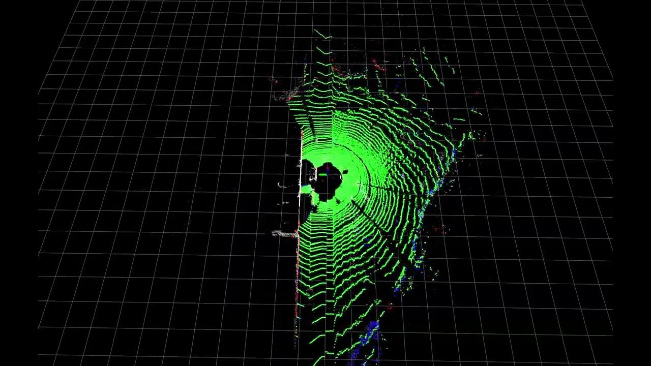 Fast and Robust Ground Segmentation in KITTI 07 using Patchwork - YouTube