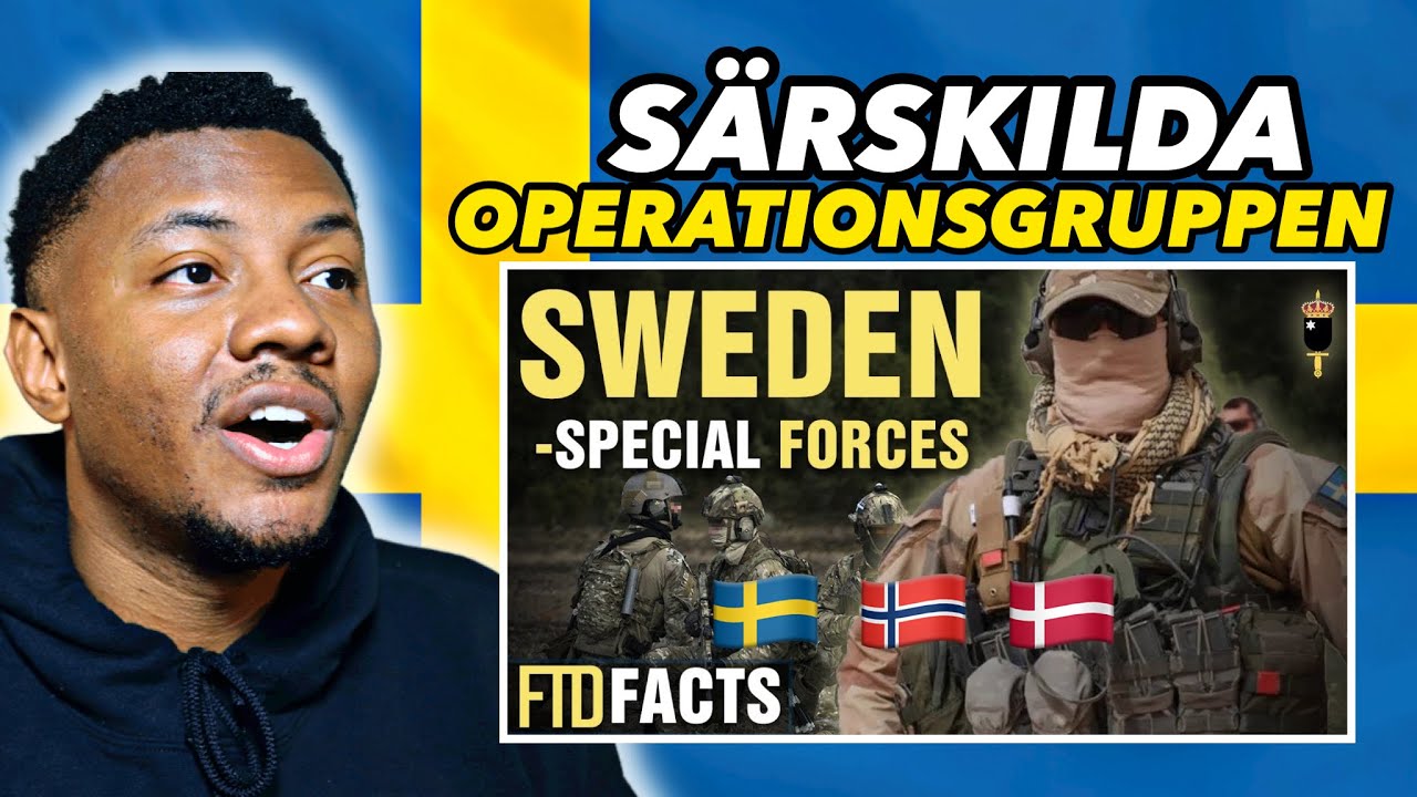 AMERICAN REACTS TO 10 + Incredible Facts About Sweden Special Forces ...