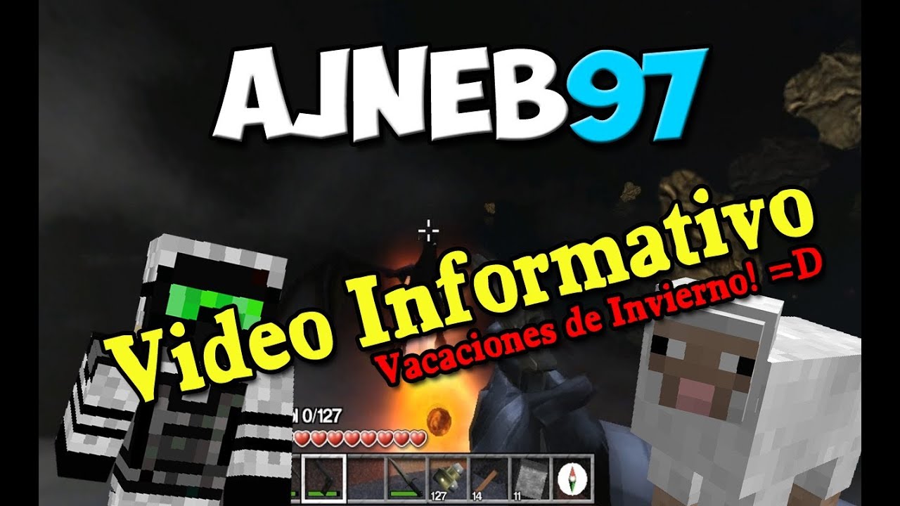 Ajneb97 - Video Informativo - Vacaciones y Server - YouTube