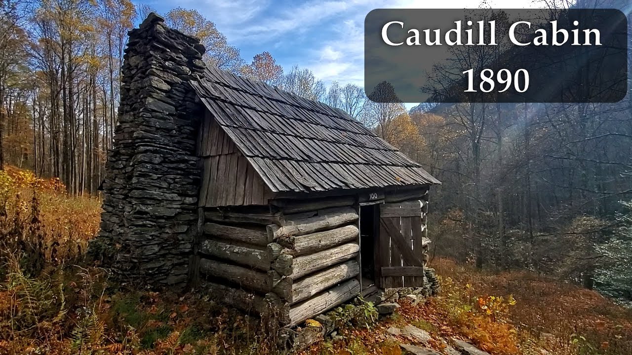 Hike to Historic 1890 Caudill Cabin - YouTube
