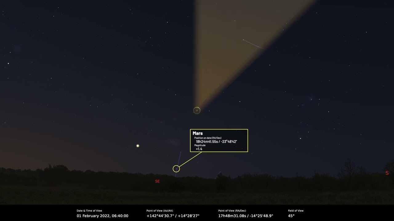 What to see in the night sky, February 2022 - YouTube