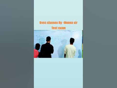 S.v.c.c classes By -Munna sir #motivation#svcc@ - YouTube