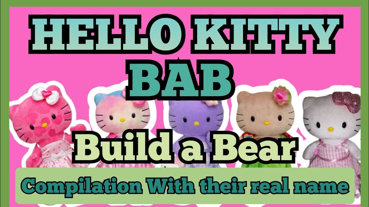 🎀 HELLO KITTY BAB WITH THEIR REAL NAME #hellokitty #sanriocharacters # ...