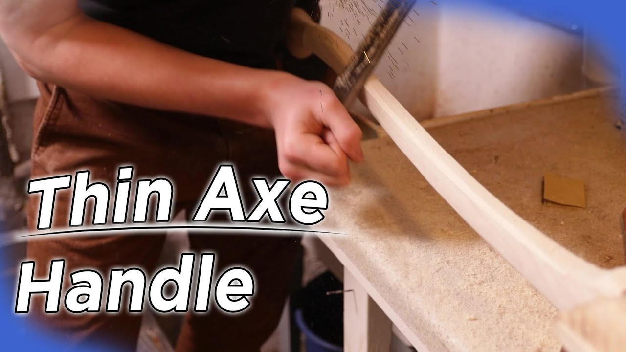How To Thin An Axe Handle (Prevent Injury and Soreness From Axe) - YouTube