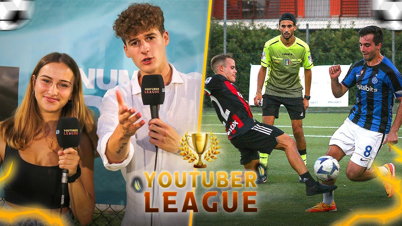 VI PORTO CON ME alla PRIMA *FOLLE* PARTITA della YOUTUBER LEAGUE! 🏆 ...