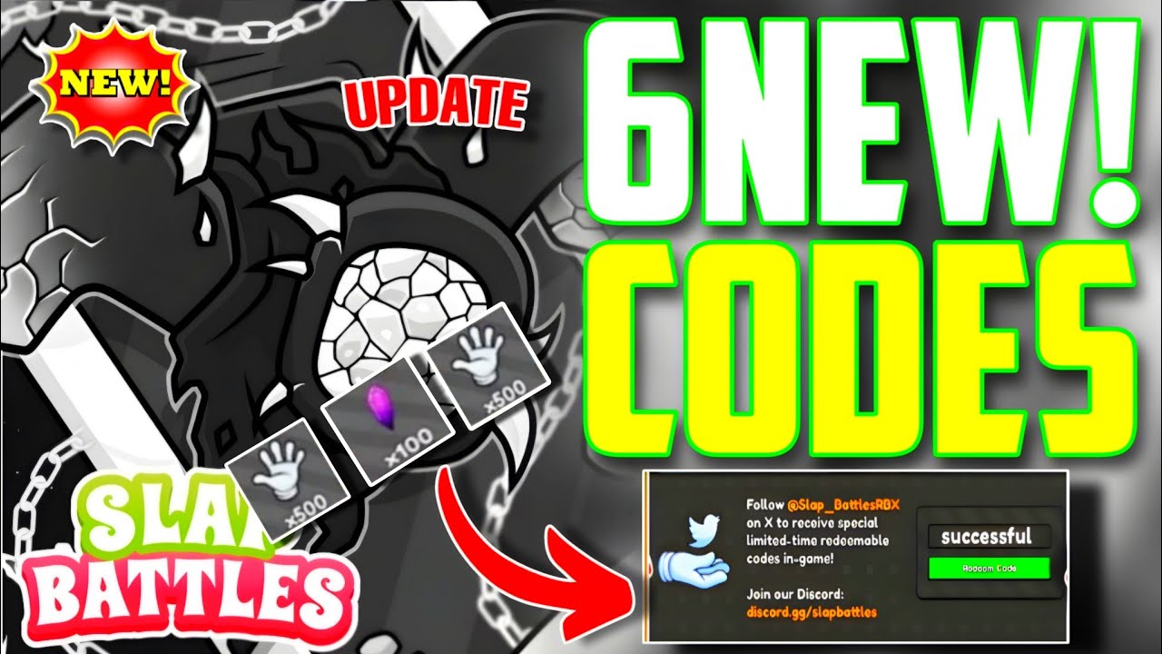 ⚠️UPDATED!!⚡CODES!!⚠️SLAP BATTLES ROBLOX CODES 2025 - SLAP BATTLES ...