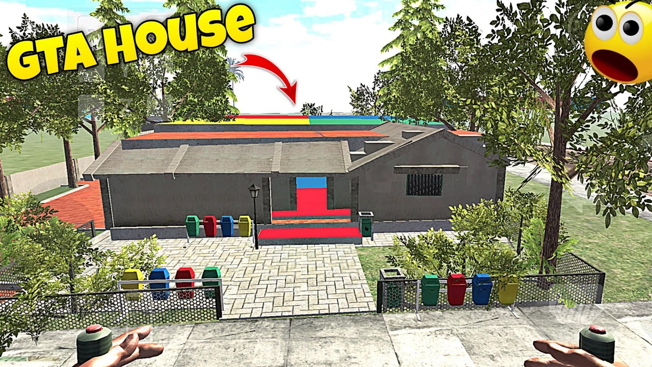 Gta 5 House in Indian Bike Driving 3d | Indian Bike Driving 3d Gta 5 ...