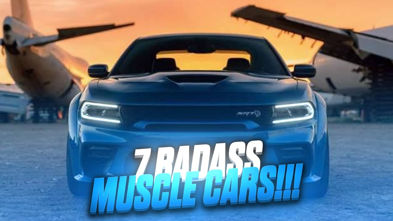 7 Badass Muscle Cars And Their Impact On Pop Culture - YouTube