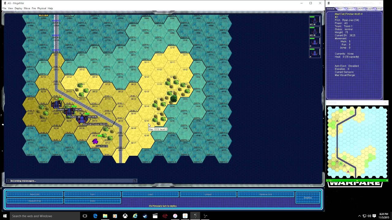 MegaMek ( Battle Tech Simulator) - YouTube
