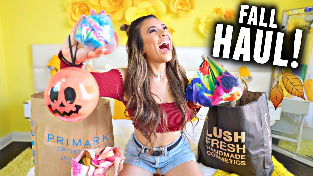 FALL HAUL 2017, Y'ALL! Lush, Primark, Halloween, Wigs, and More!🍂🎃 ...