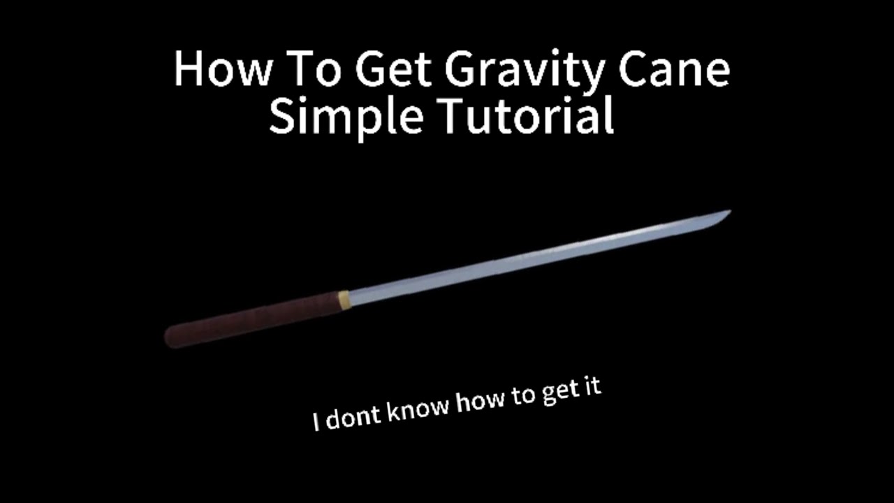 (Blox Fruits Tutorial) How to get Gravity Cane (Tutorial Cousins) - YouTube