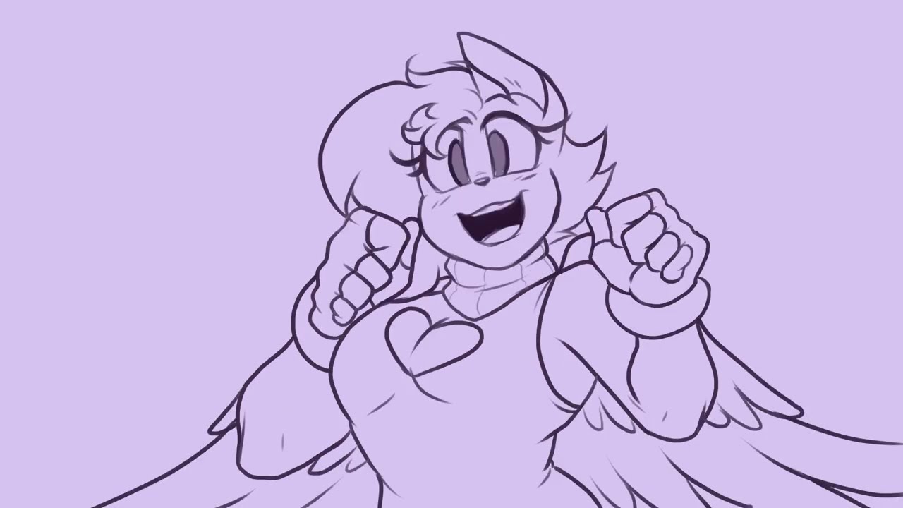 Sparkle is a Normal Cat Girl (OC Animatic) - YouTube