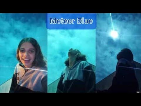 Fenomena Meteor Biru di Langit Portugal - YouTube