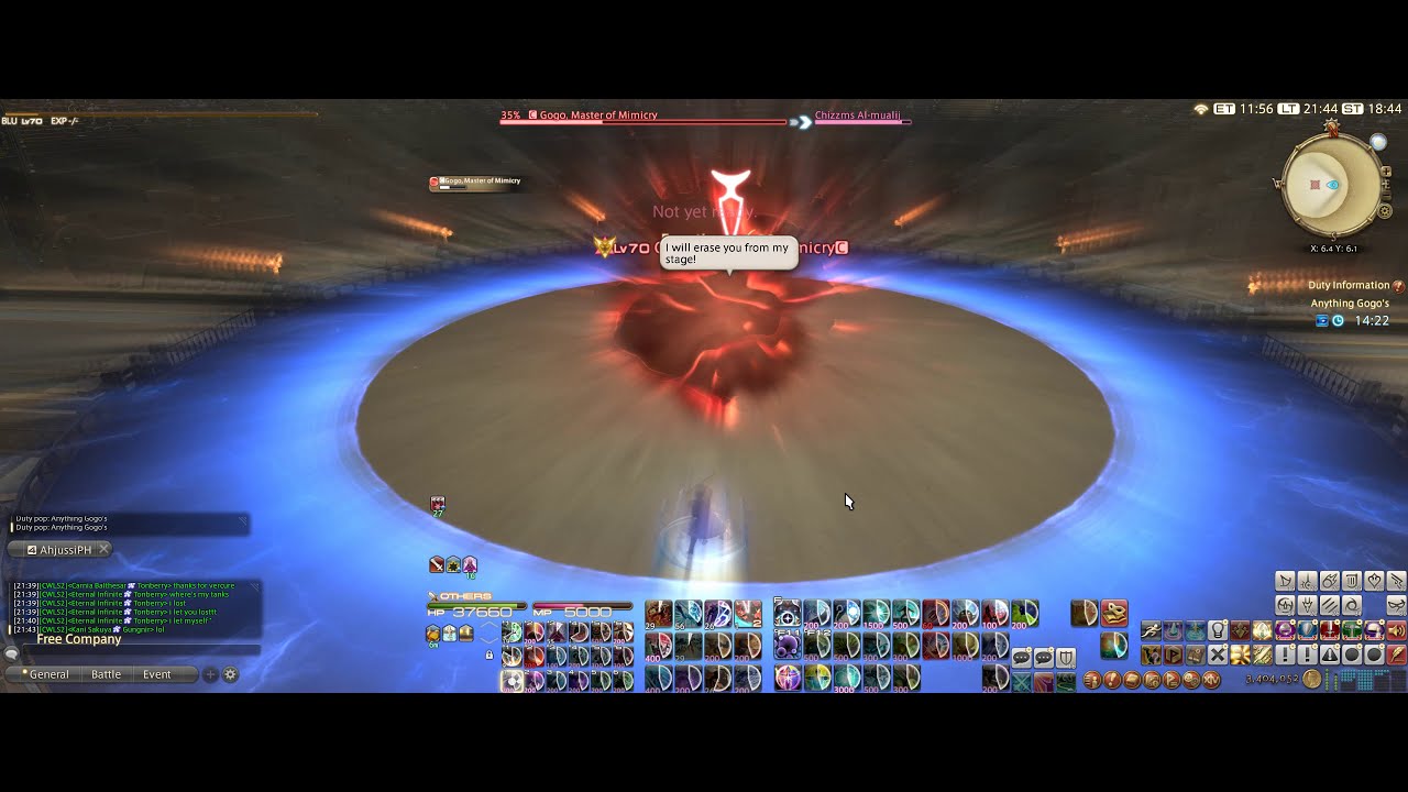 [FFXIV] BLU "Anything Gogo's" - The Masked Carnivale #31 - YouTube