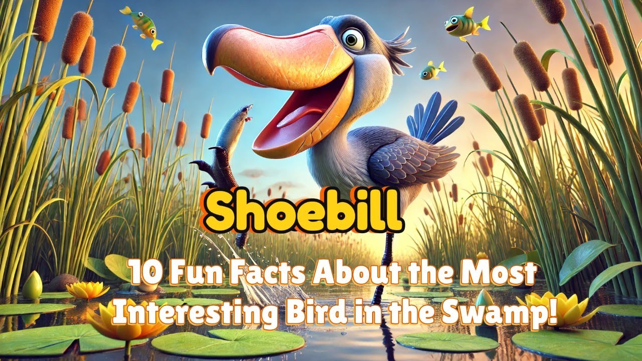 10 Fun Facts About Shoebill - the Most Interesting Bird in the Swamp! 🌈 ...