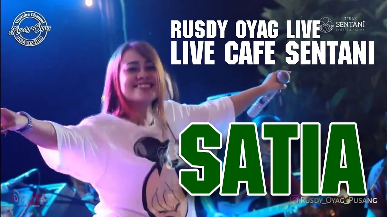 Rusdy Oyag Live At Teras Sentani | Satia - Ayu Rusdy - YouTube