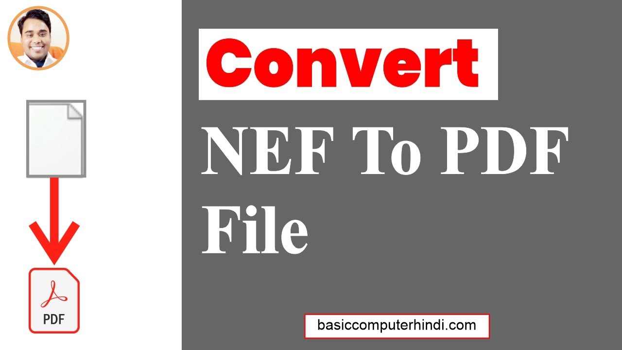 nef to pdf | convert nef file to pdf file free online tool | how to ...