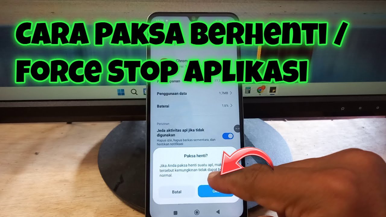 Cara Paksa Berhenti / Force Stop Aplikasi di HP Xiaomi POCO C75 Hyper ...