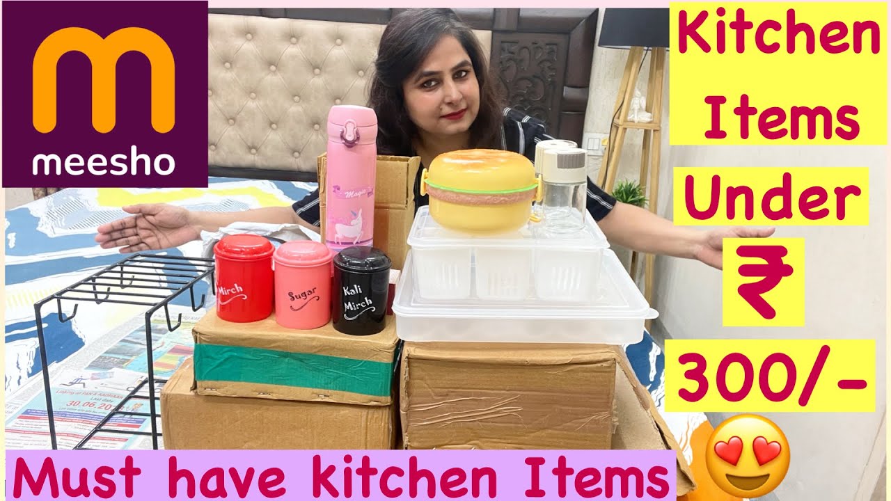 12 MEESHO KITCHEN ITEMS YOU MUST HAVE😍 | MEESHO KITCHEN ESSENTIALS ...