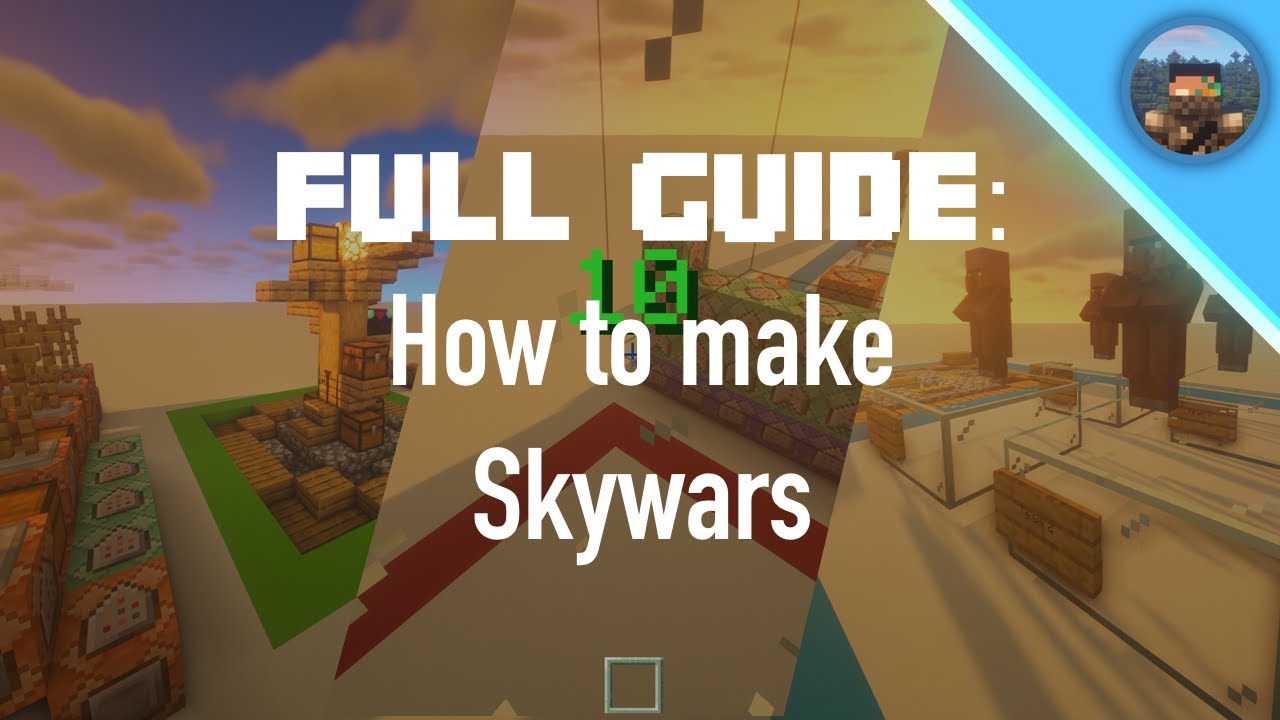 MC GUIDE: How to make a FULLY FUNCTIONING SKYWARS map! (Java Ed. 1.16+) - YouTube