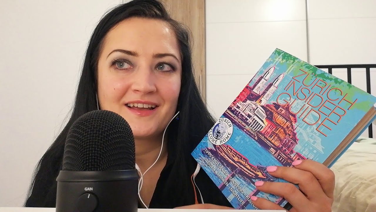 🇨🇭ASMR🇨🇭 | Page Flipping | Gentle Book Tapping | Tingly Whispers | 🇨🇭 ...