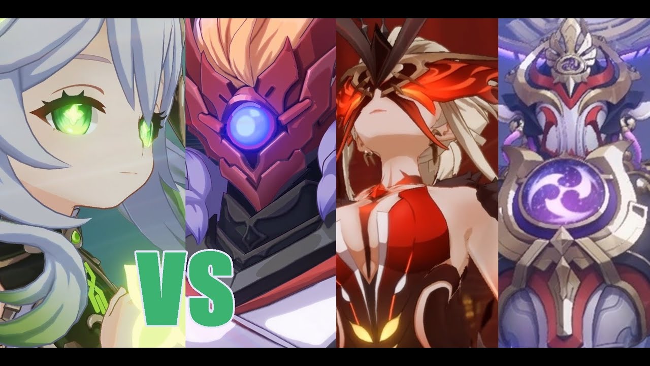 [Genshin Impact] Nahida's Bloom Team vs All BOSS - YouTube