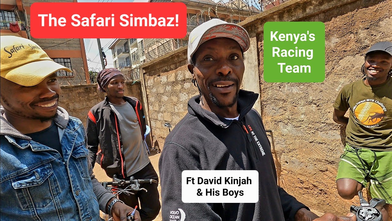 Kenya's Racing Team| The Safari Simbaz Ft David Kinjah, The Legend ...