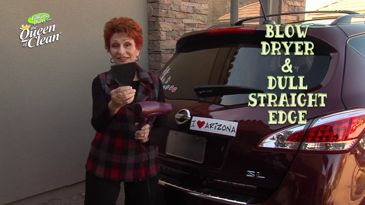 REMOVING BUMPER STICKERS OFF YOUR CAR - Queen Of Clean - YouTube