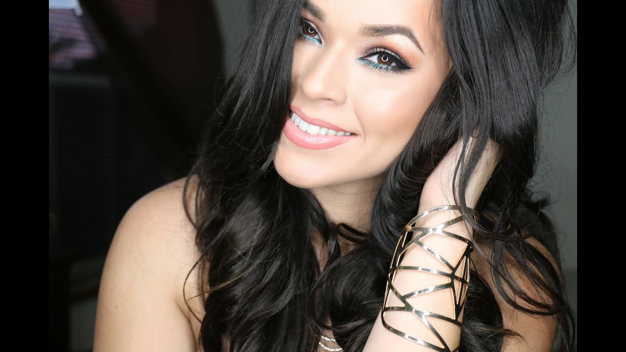 Brown Eyed Bombshell Full Makeup Tutorial! - YouTube