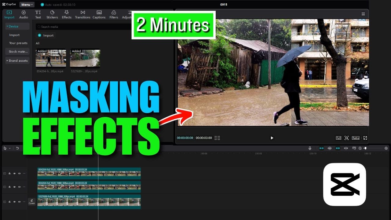 How to Use Masking Effects in Capcut PC | Full Guide - YouTube