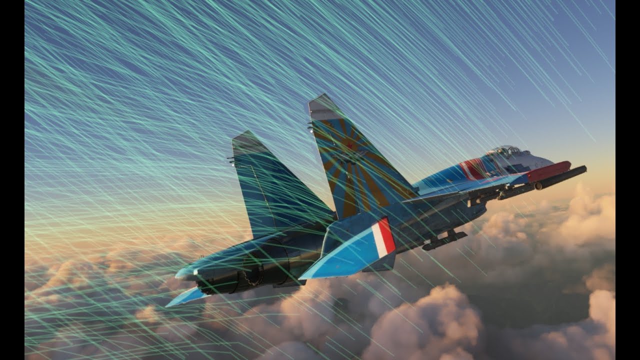 CFD, Computational Fluid Dynamics on the Su-27 Flanker by Deimos ...