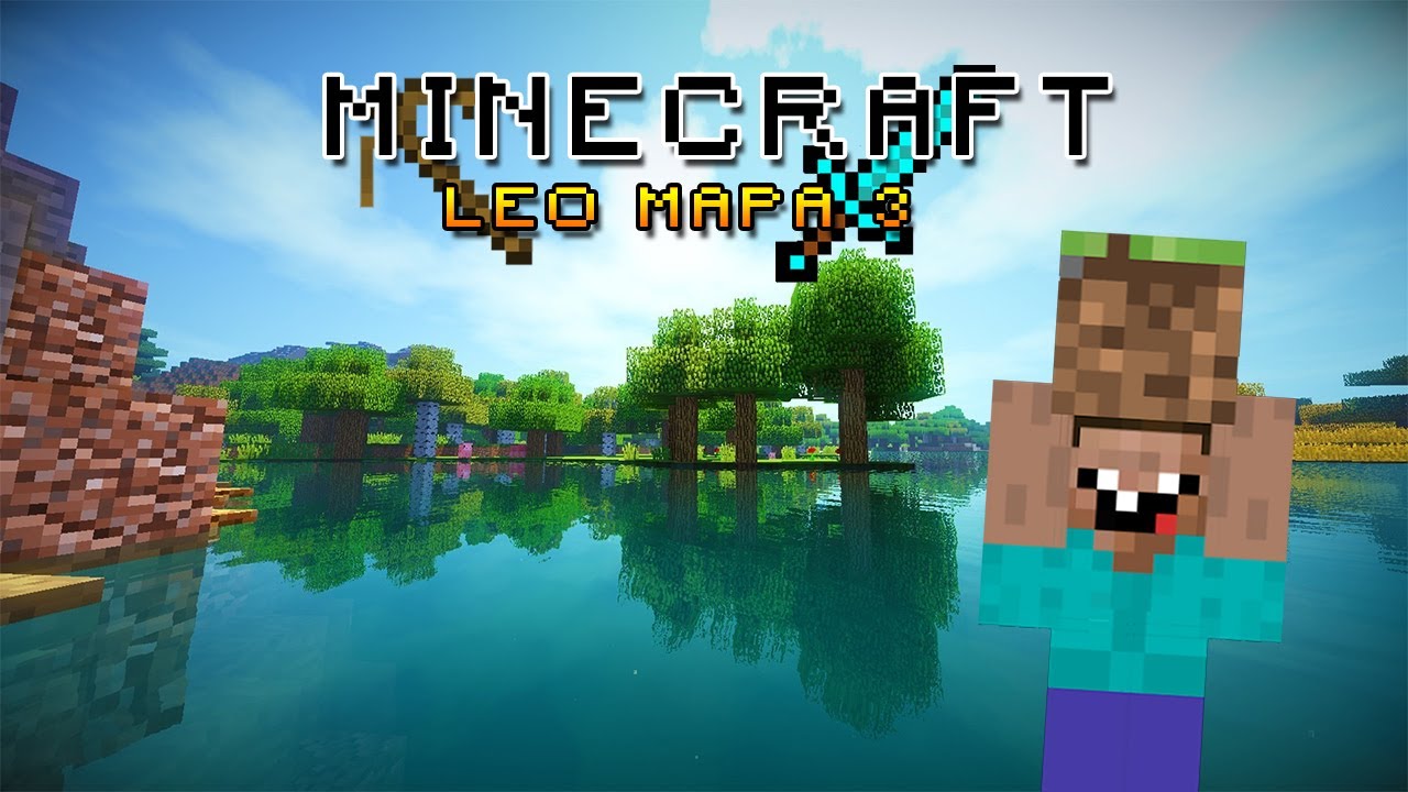 Como Encontrar Diamantes no MInecraft -Leo mapa #3 - YouTube