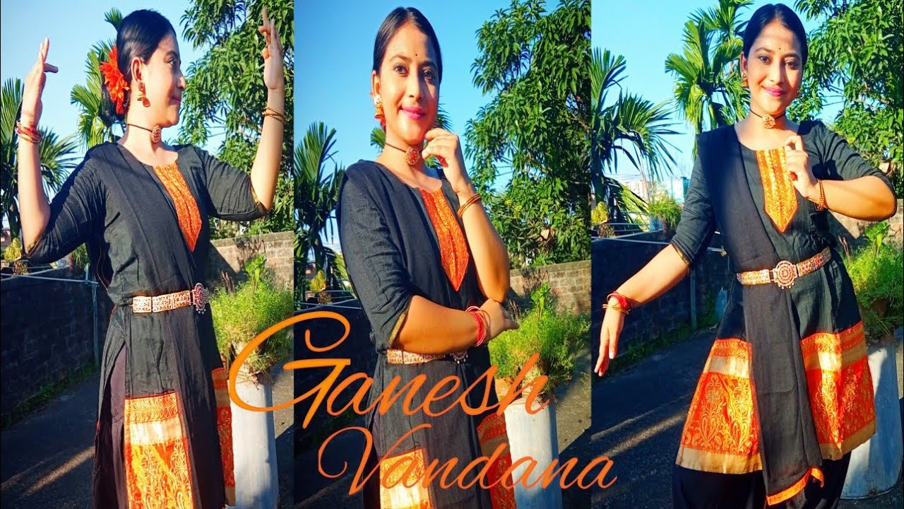 Gananayakaya|| Ganesh vandana || Easy dance on Ekdantaya vakratundaya ...