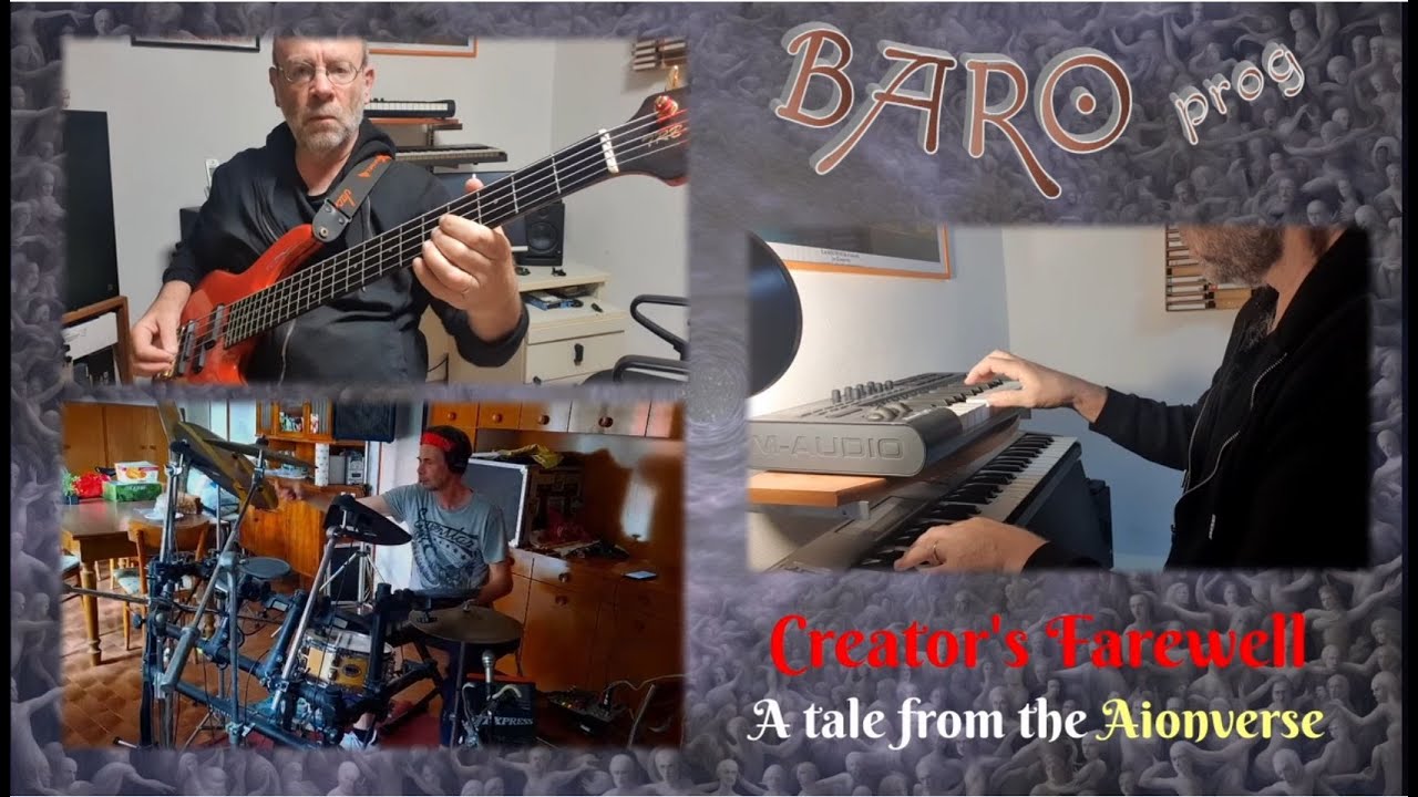 Baro prog Aionverse track 01 Creator's Farewell full videoclip - YouTube