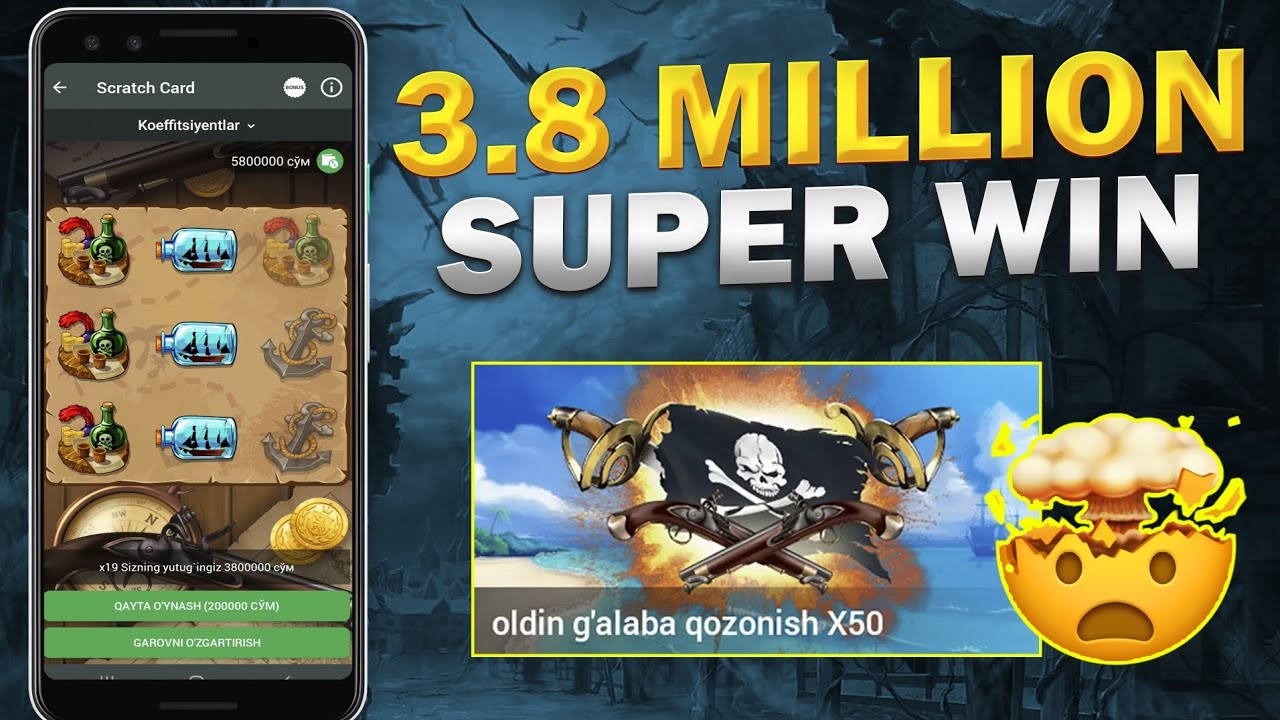 SCRATCH CARD NIMA GAP #1xbet #1xgames - YouTube