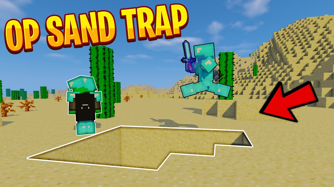 HIDDEN SAND TRAP | Minecraft HCF - YouTube