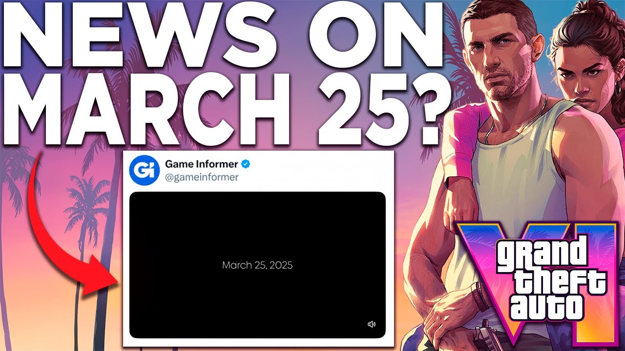 GTA 6 Trailer 2 NEWS on March 25? Game Informer & Reddit Hints Explained! - YouTube