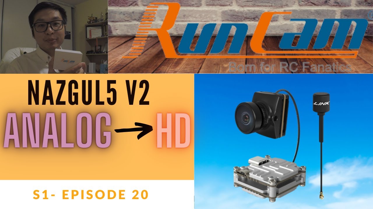 IFLIGHT NAZGUL5 V2; HOW TO CONVERT ANALOG TO HD (Runcam Wasp Install) - YouTube