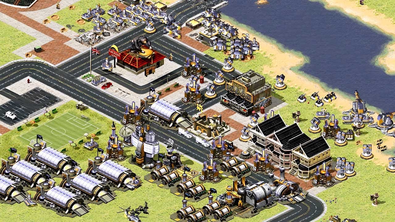 Red Alert 2 Keep your units spread out to avoid being vulnerable to ...