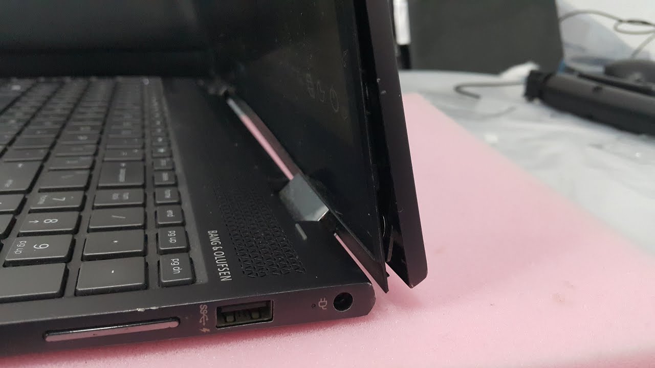 How to Fix Hinge HP 15 BP143CL X360M-Easy - YouTube