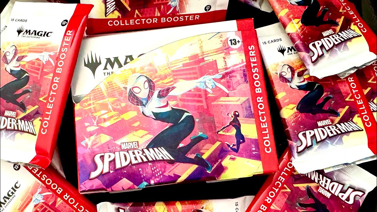 Marvels Spider-man Collector Booster Box! official release 9/26/25 ...